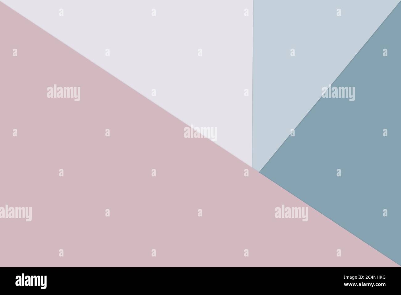 Abstract geometric background. Sheets of colored paper pastel gray ...