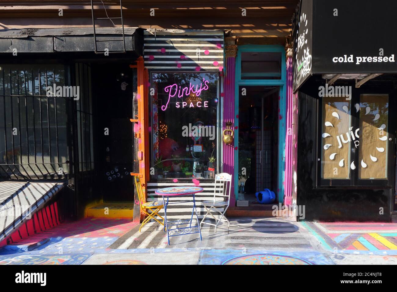 Pinky's Space, 70 E 1st Street, New York, NYC storefront photo of a ...