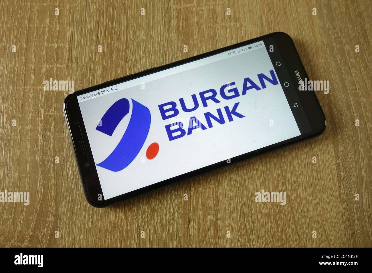Burgan Bank logo displayed on smartphone Stock Photo - Alamy