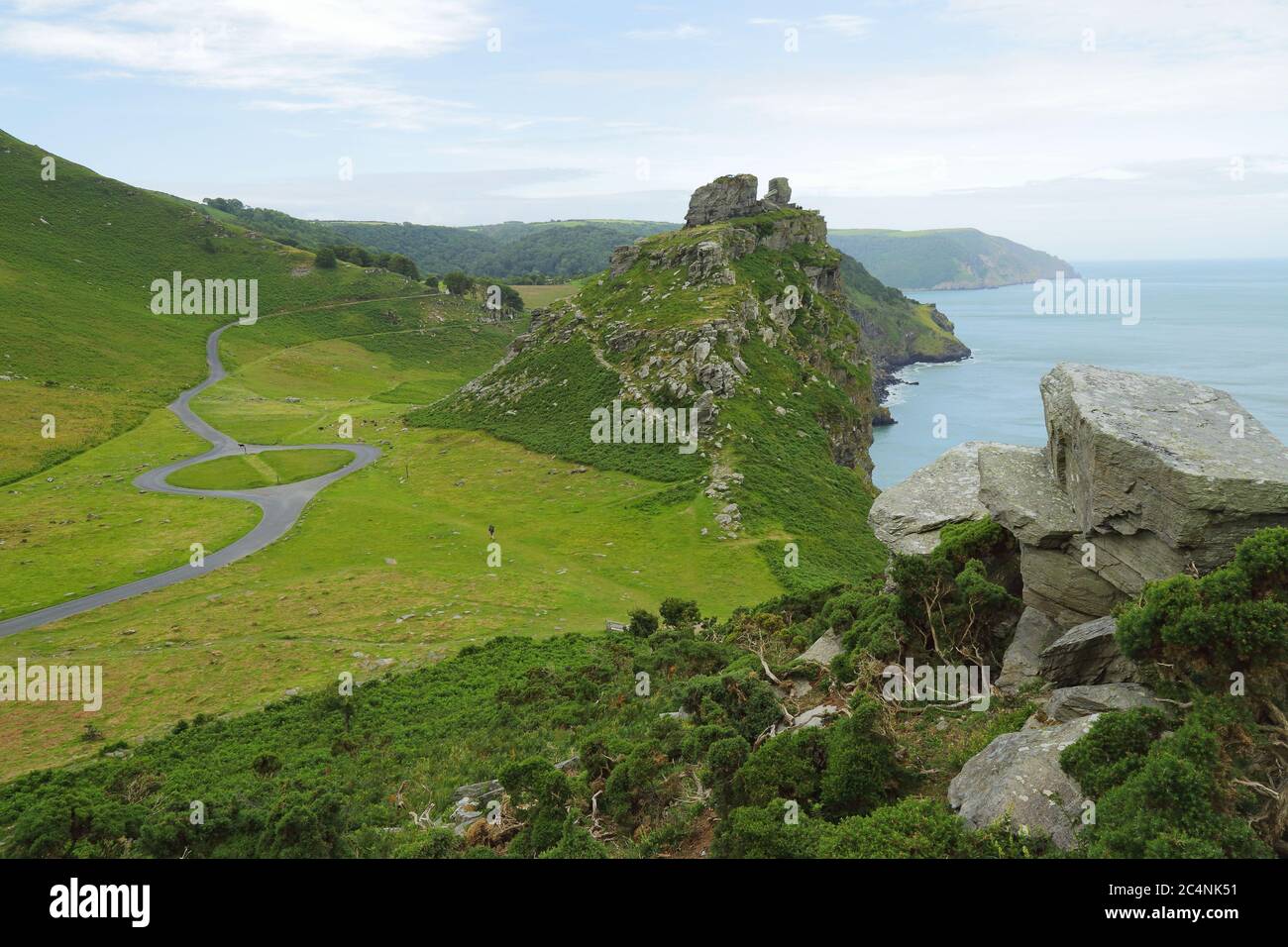 Valley of the rocks hi-res stock photography and images - Alamy
