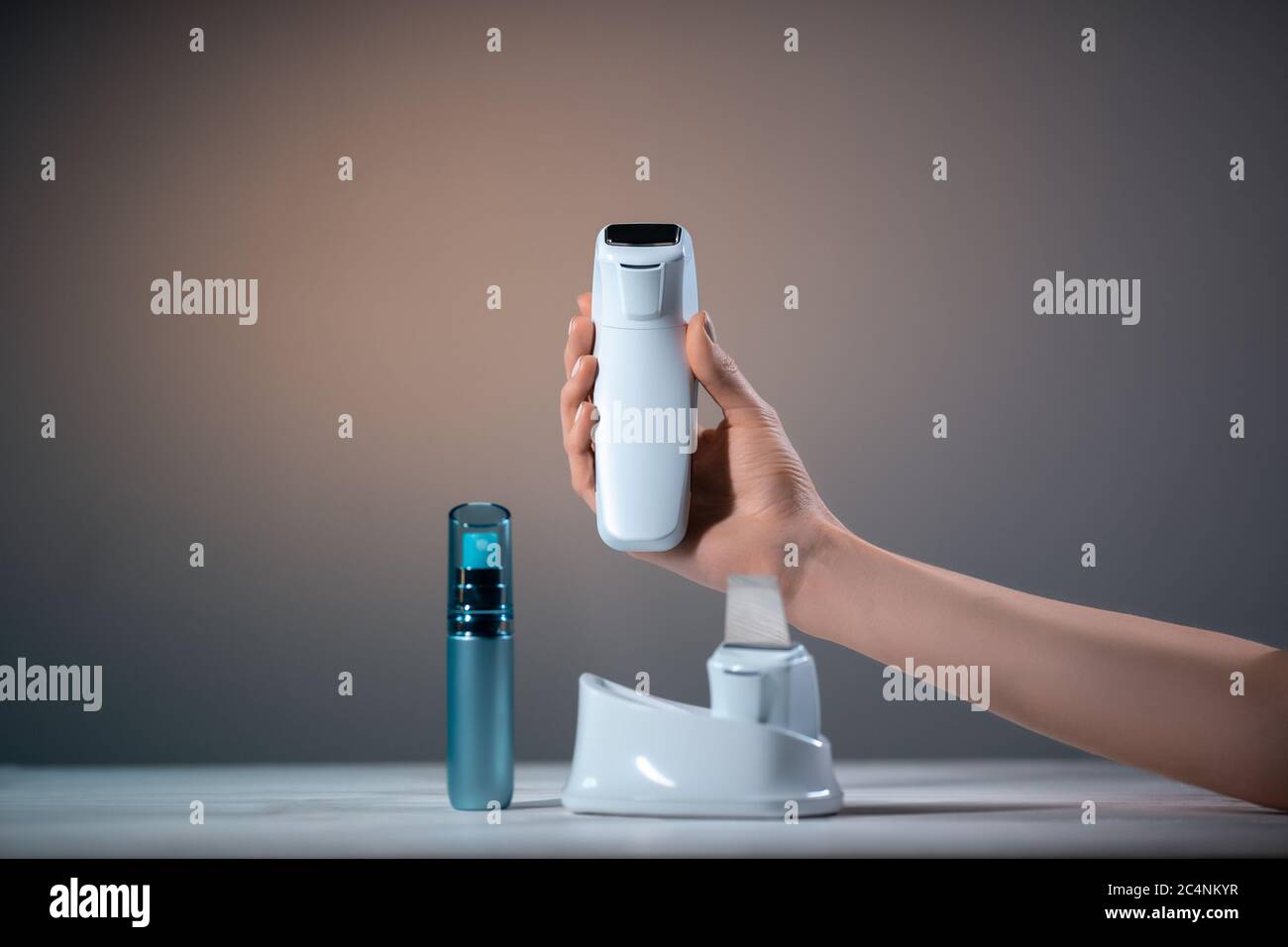 hand keep ultrasonic sound cleansing device for dermatologic skin care ...