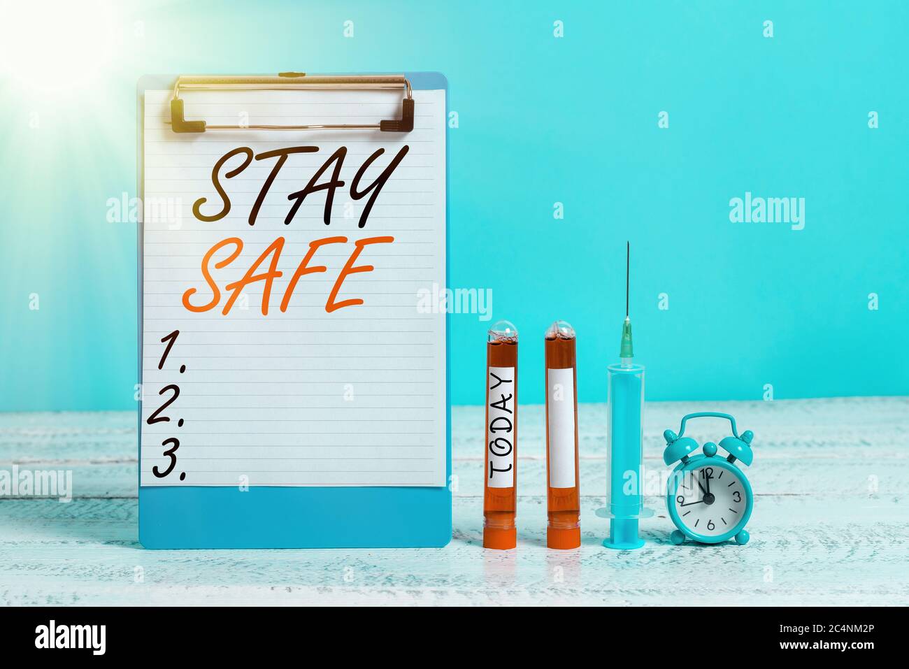 Text sign showing Stay Safe. Business photo showcasing secure from ...