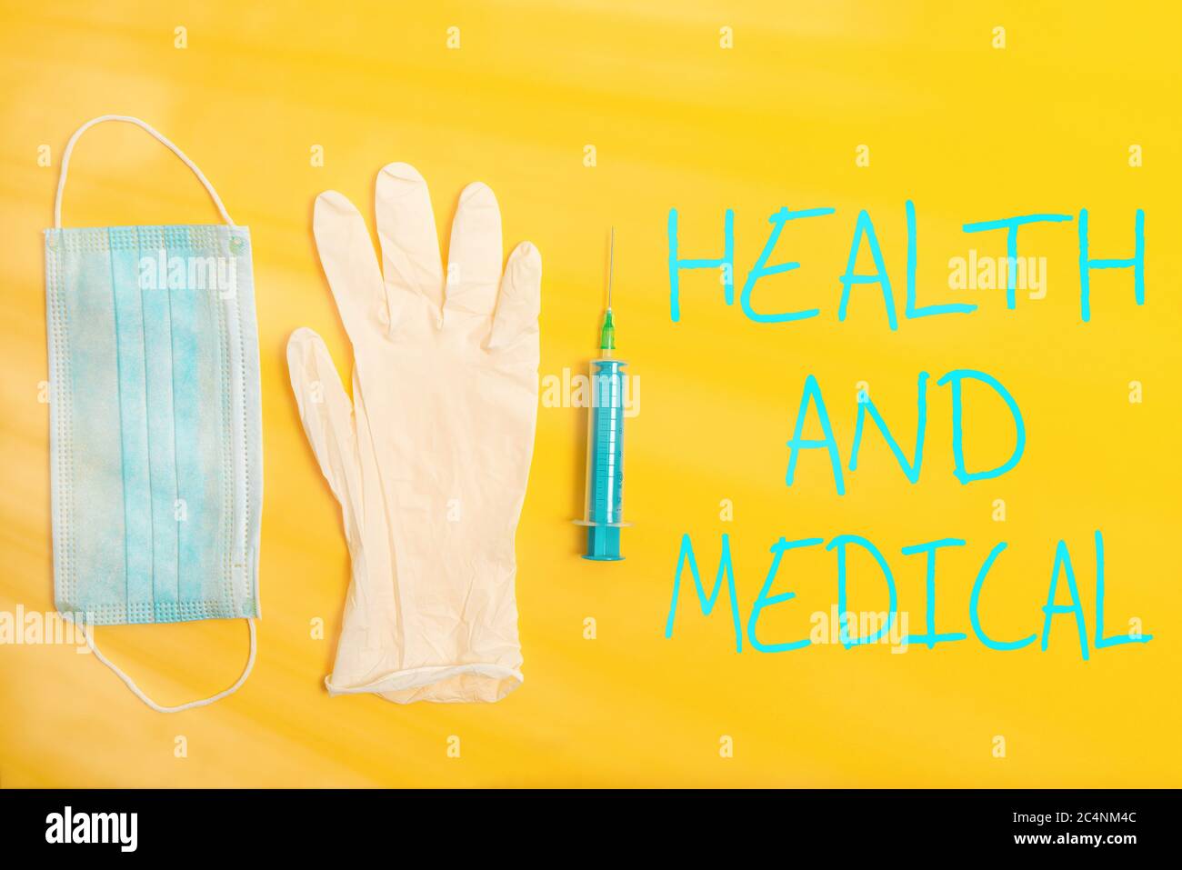 Text sign showing Health And Medical. Business photo text study and ...