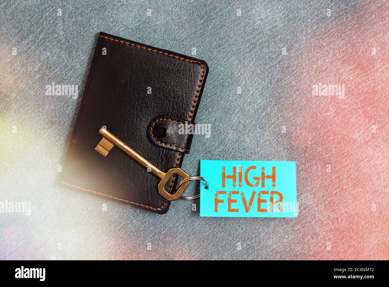 Handwriting text writing High Fever. Conceptual photo medical condition ...