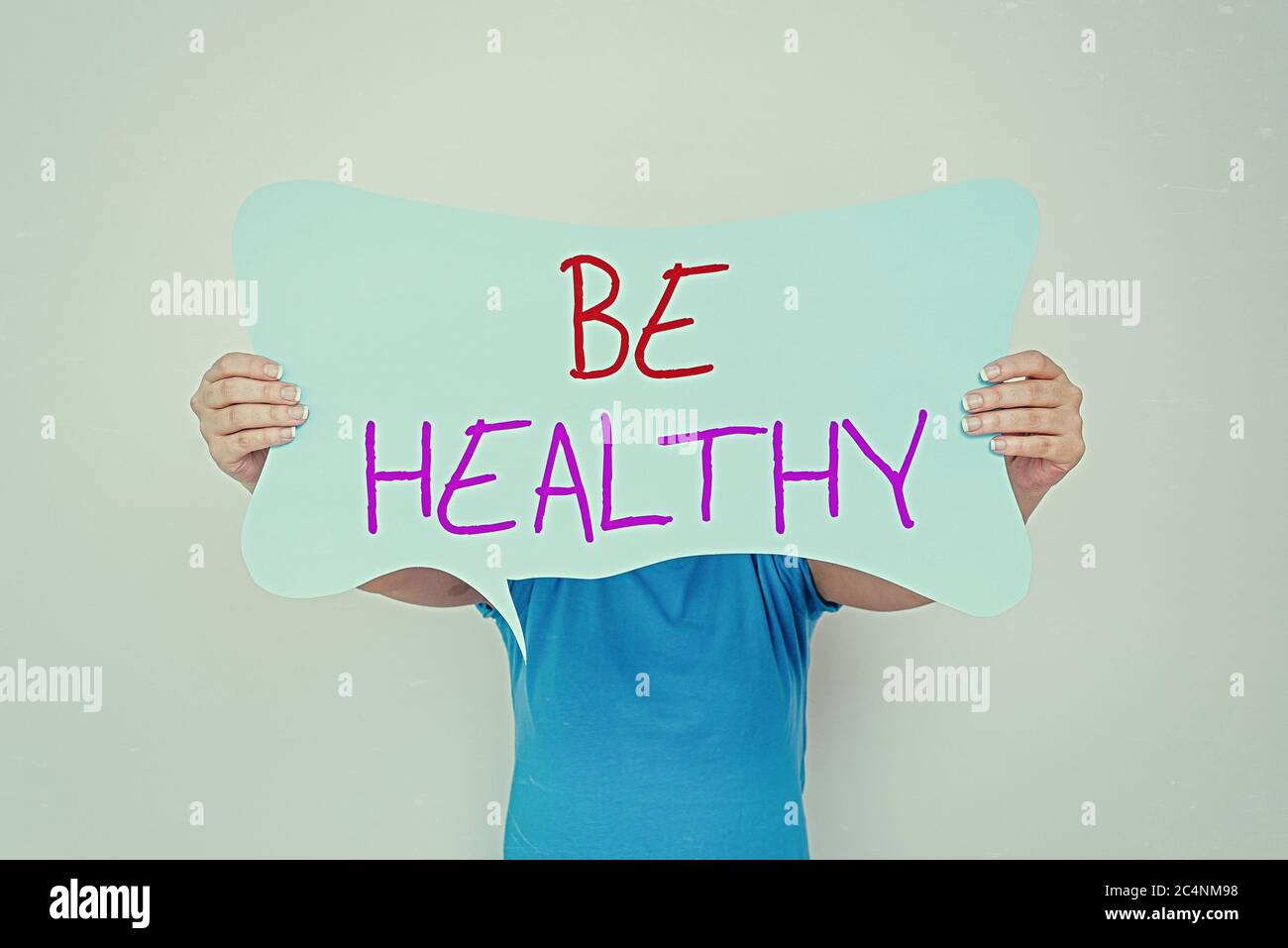 Word writing text Be Healthy. Business photo showcasing promote a state ...