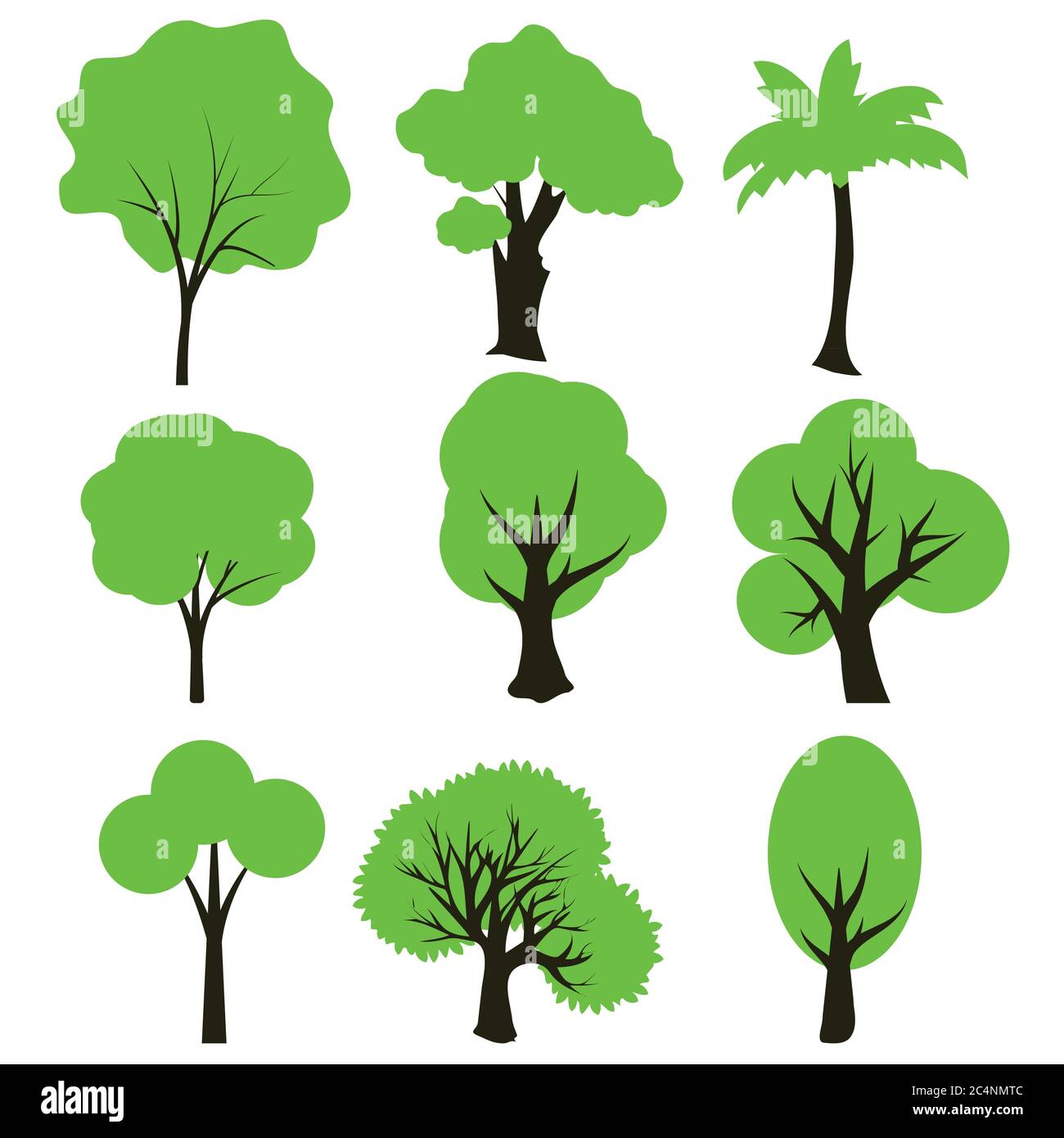 Dark in natural park Stock Vector Images - Alamy