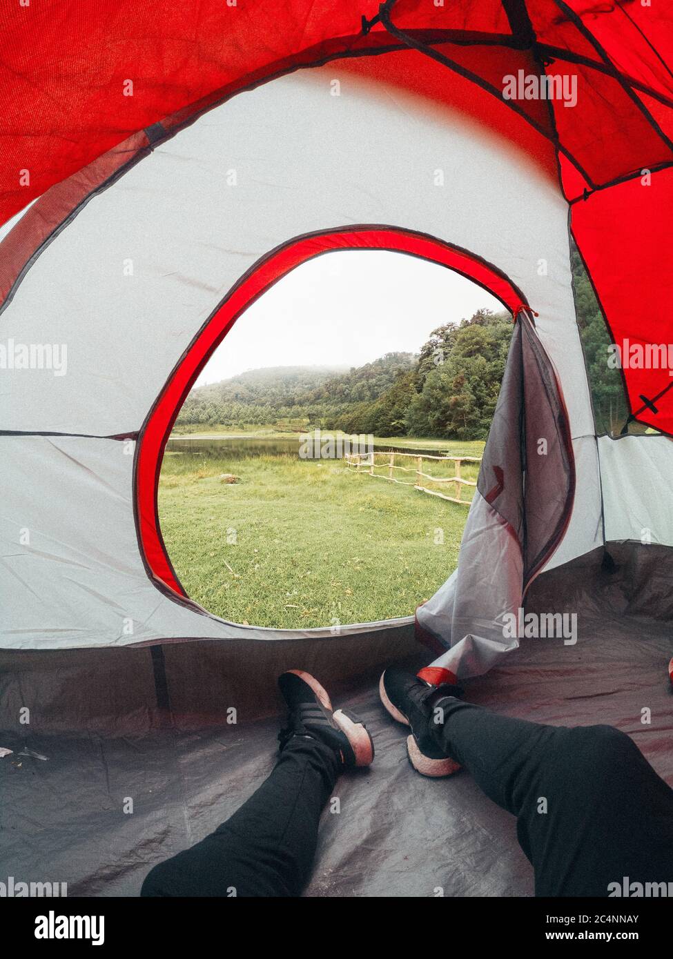 Tent leather boots hi-res stock photography and images - Alamy