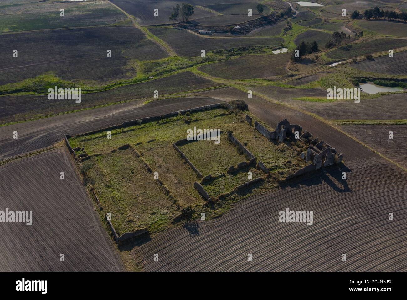 Aerial shot of a landscape of greenery and water - perfect for ...