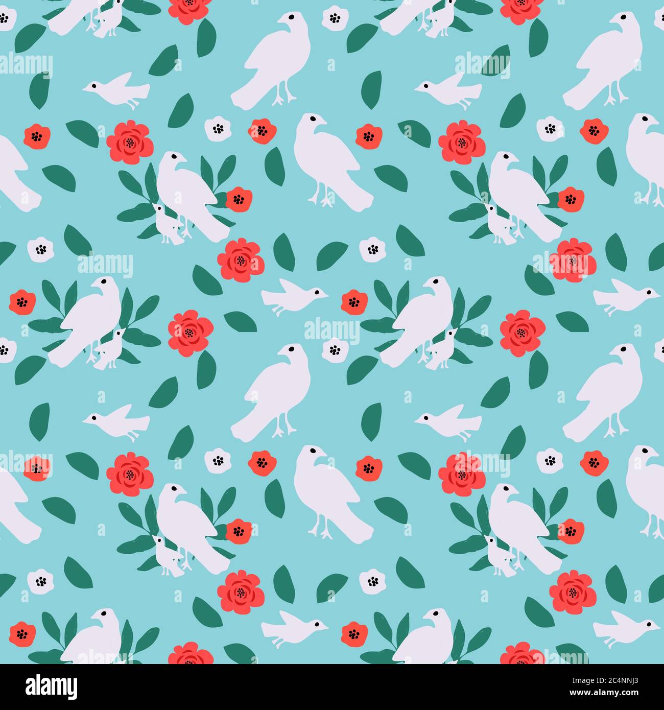 Pigeon garden Stock Vector Images - Alamy