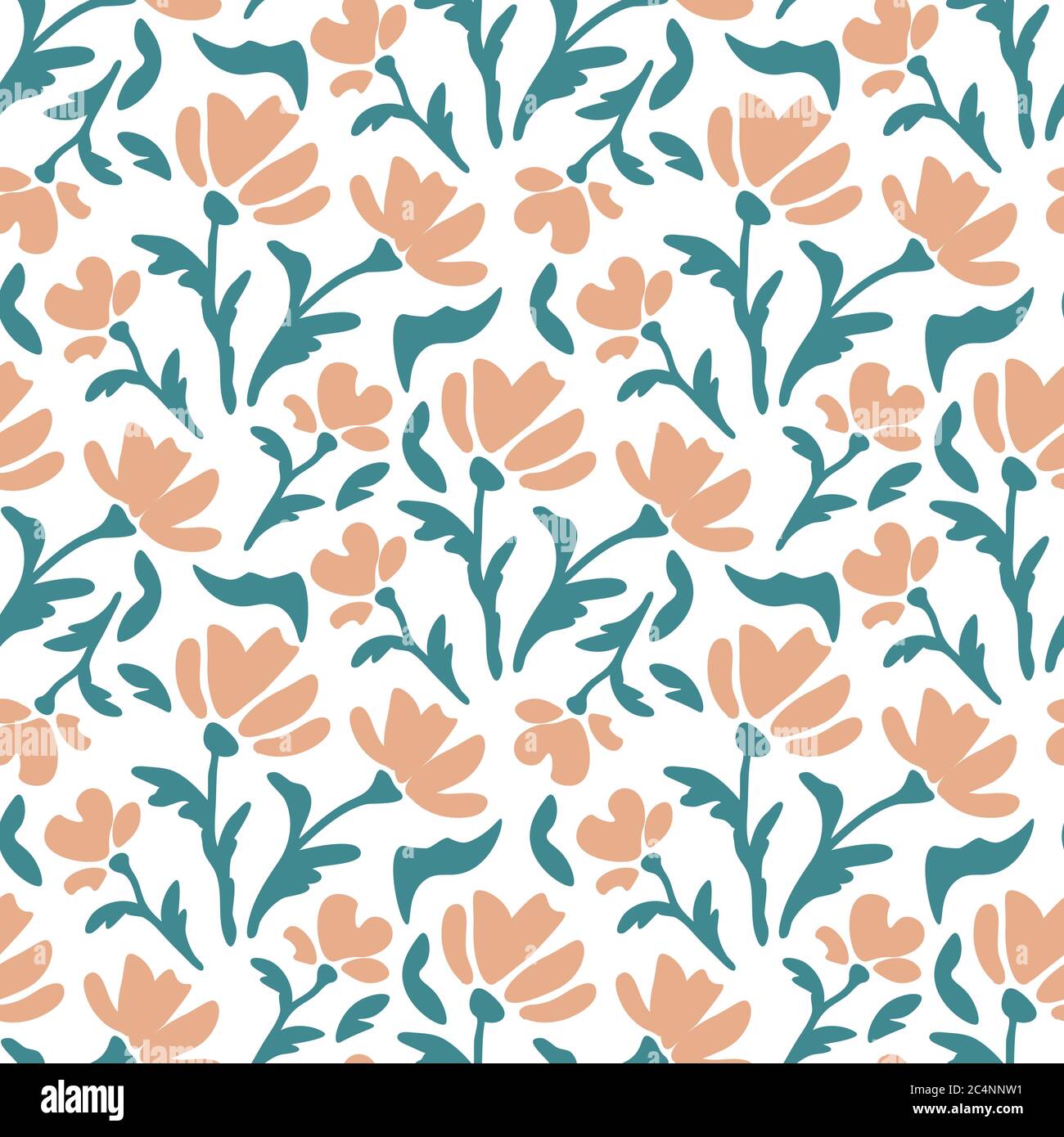 Seamless repeating pattern stylized Cut Out Stock Images & Pictures - Alamy