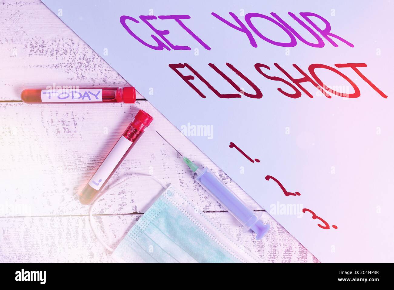 Handwriting text writing Get Your Flu Shot. Conceptual photo ...
