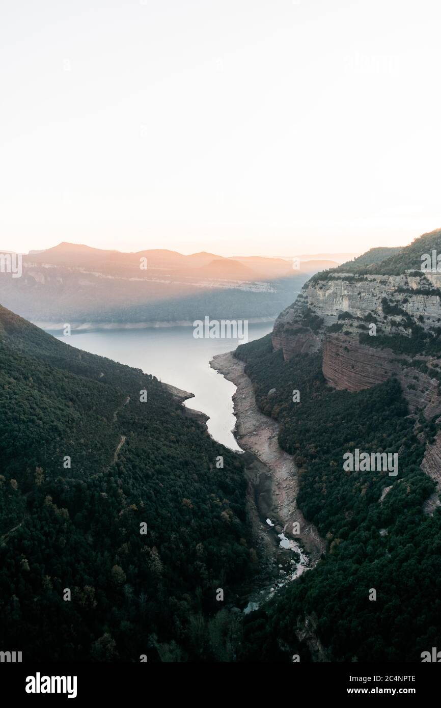 Natural viewpoint of a cliff with stunning views Stock Photo - Alamy