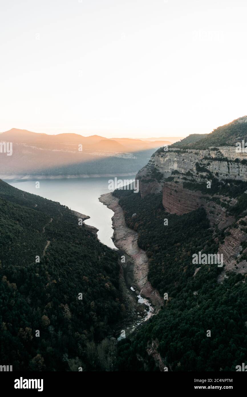 Natural viewpoint of a cliff with stunning views Stock Photo - Alamy