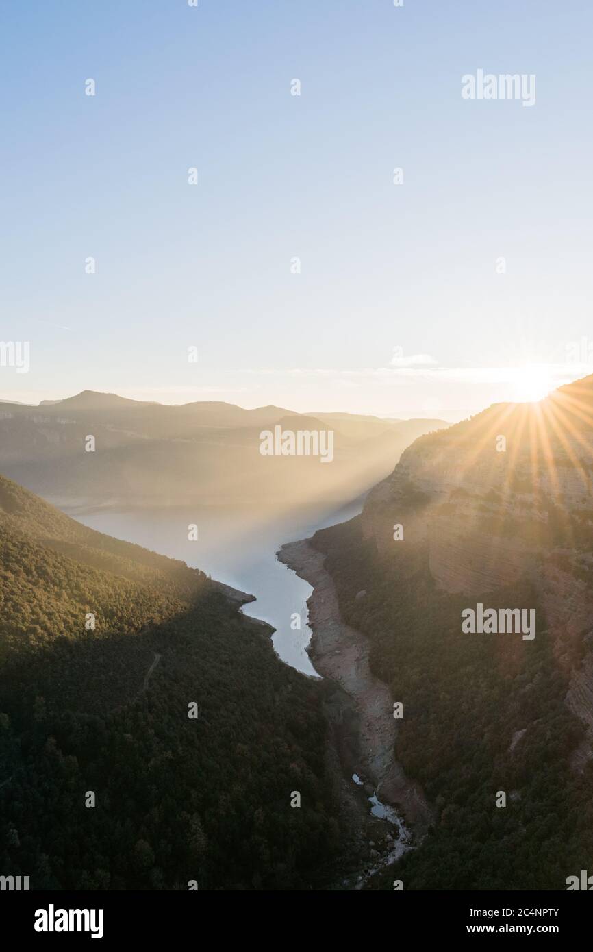Natural viewpoint of a cliff with stunning views Stock Photo - Alamy