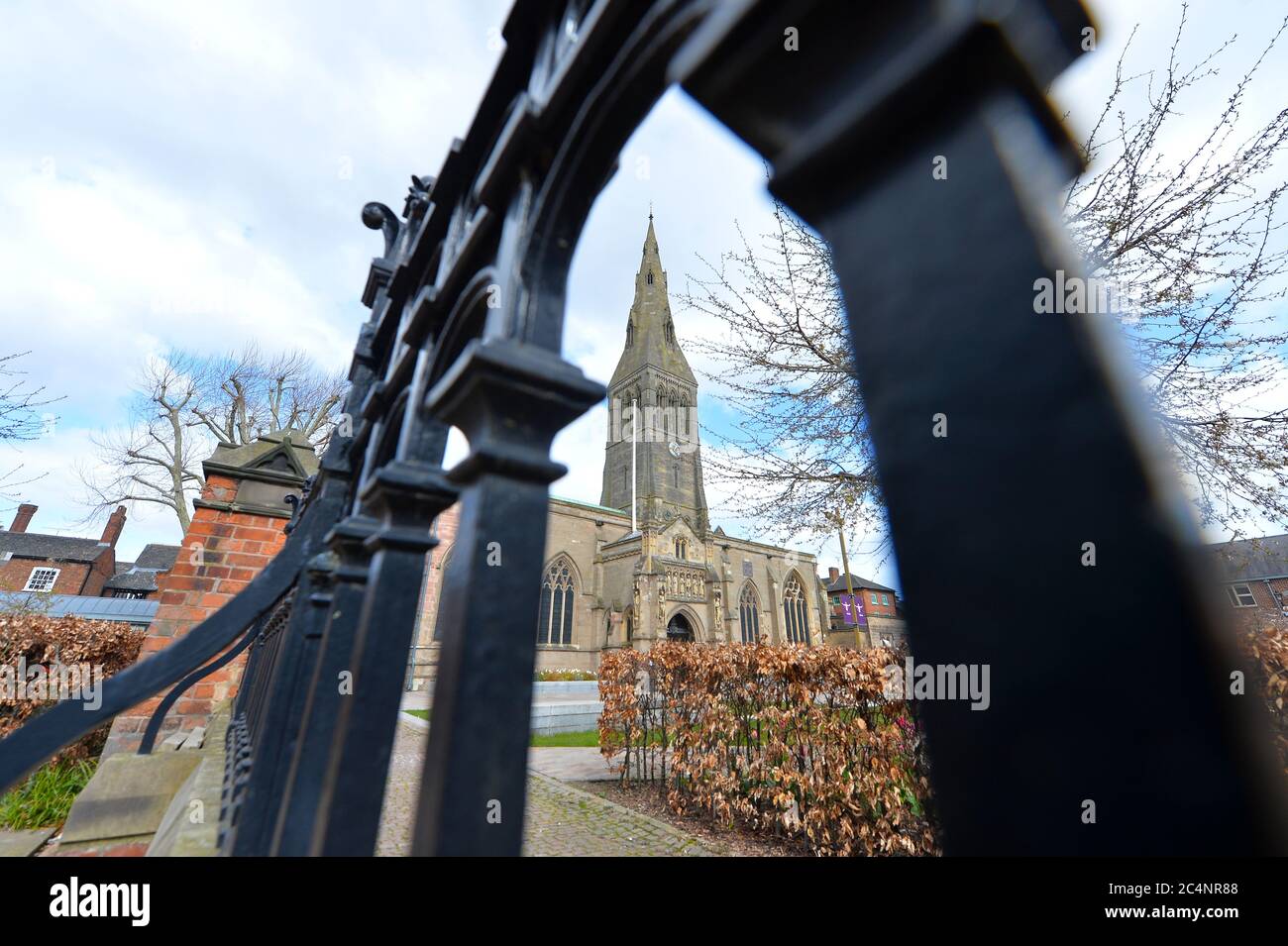 Images of Leicester City centre during the first week of UK Lockdown in ...