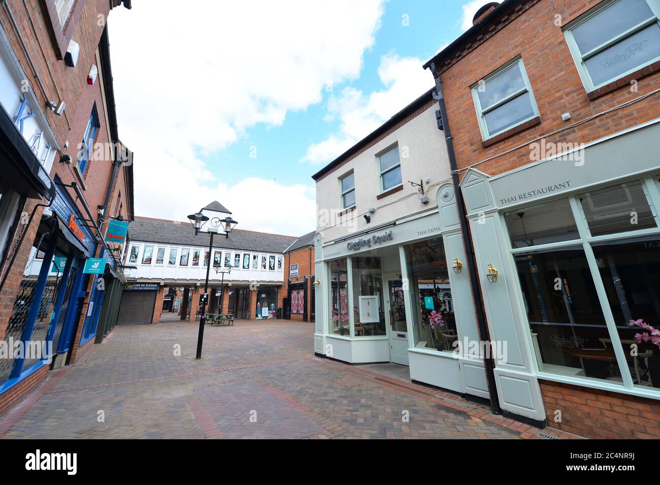 Images of Leicester City centre during the first week of UK Lockdown in ...