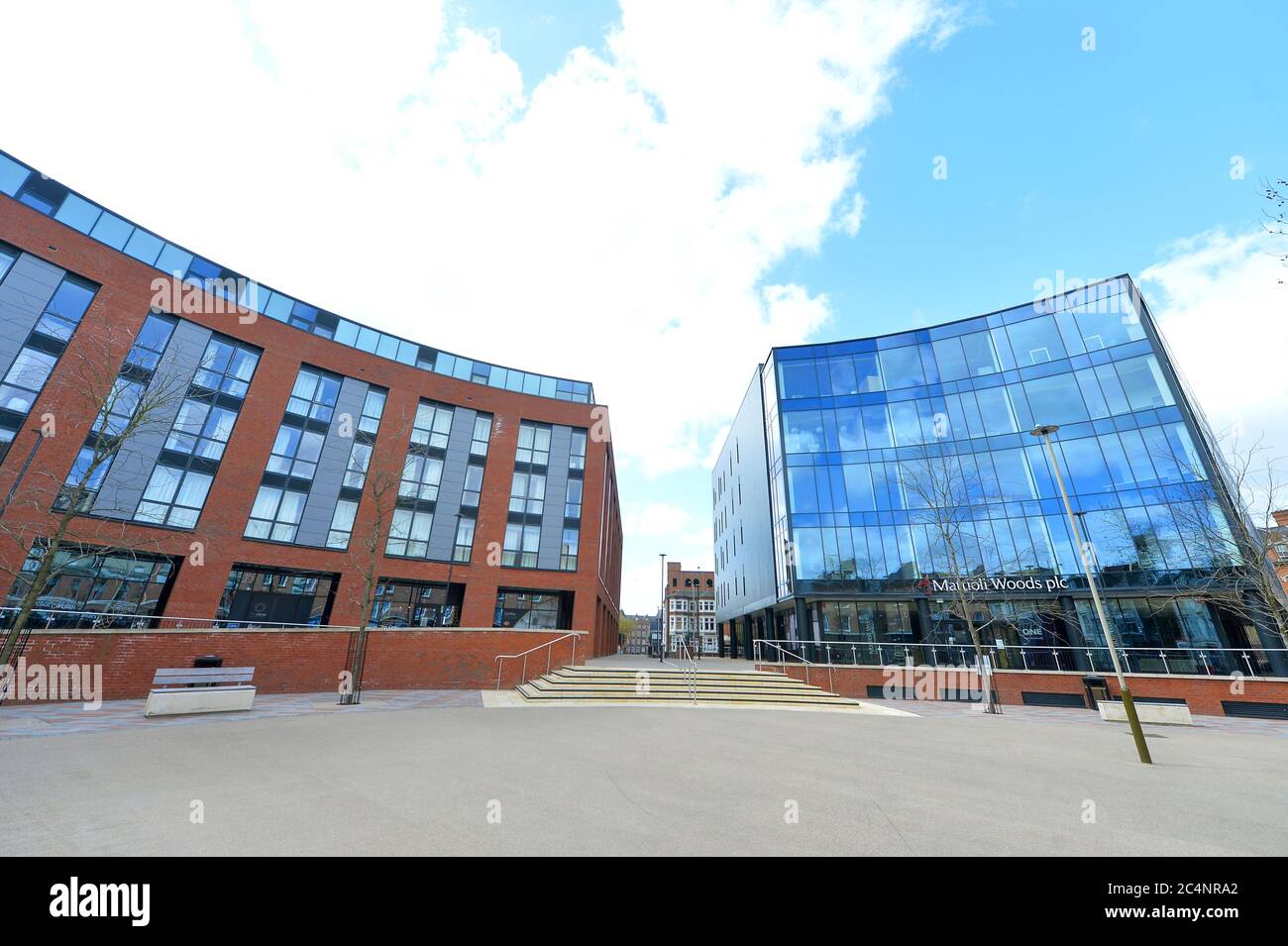 Images of Leicester City centre during the first week of UK Lockdown in ...