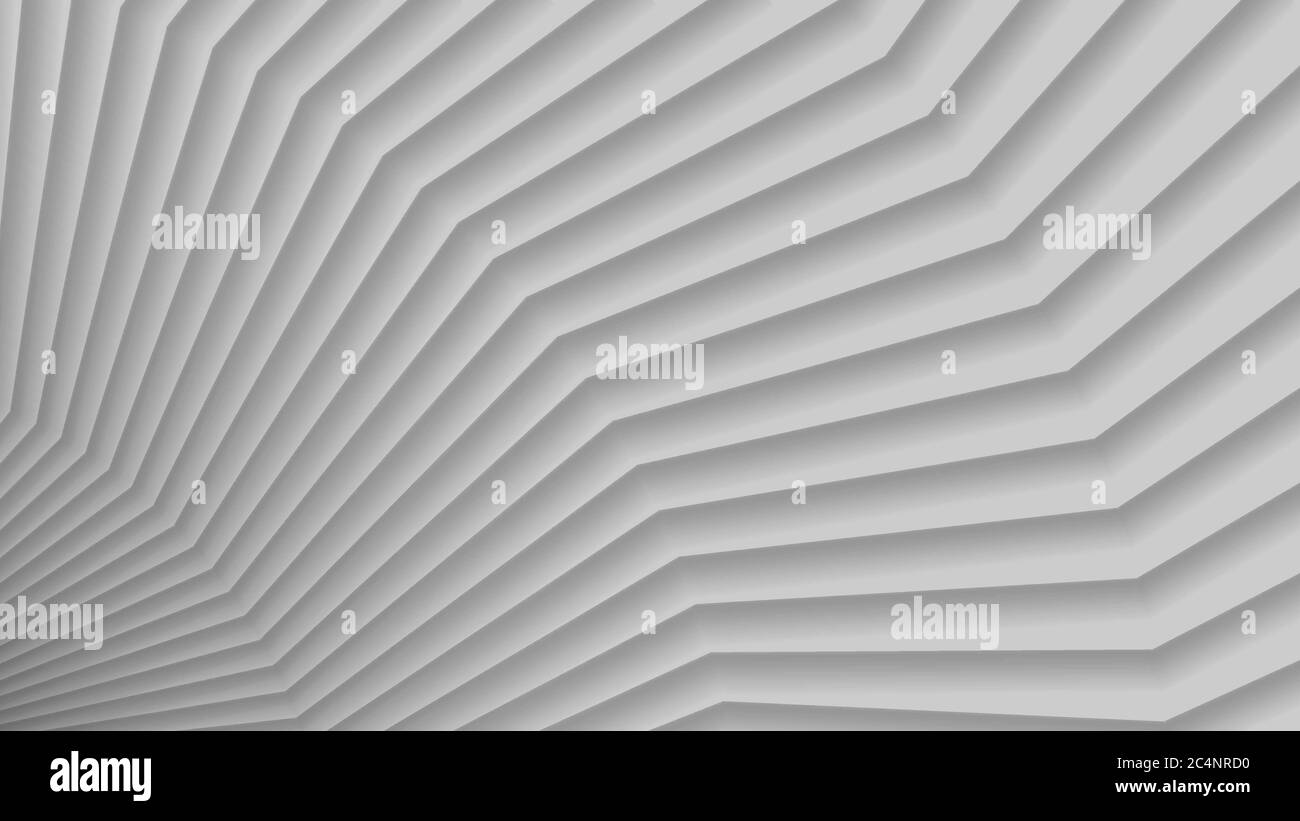 Abstract background of gradient broken lines in gray colors Stock ...