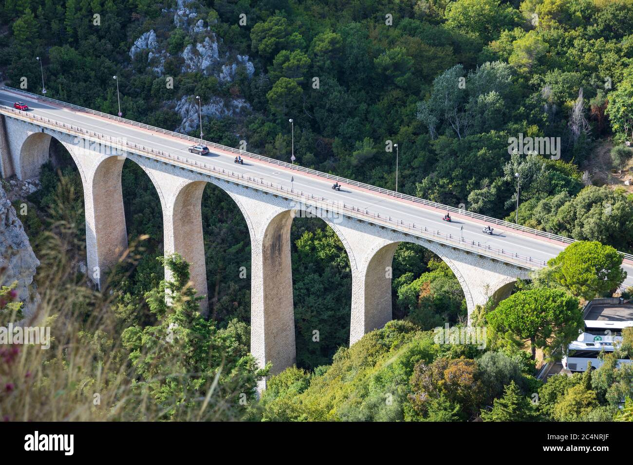 Moyenne Corniche, Èze, France Stock Photo - Alamy