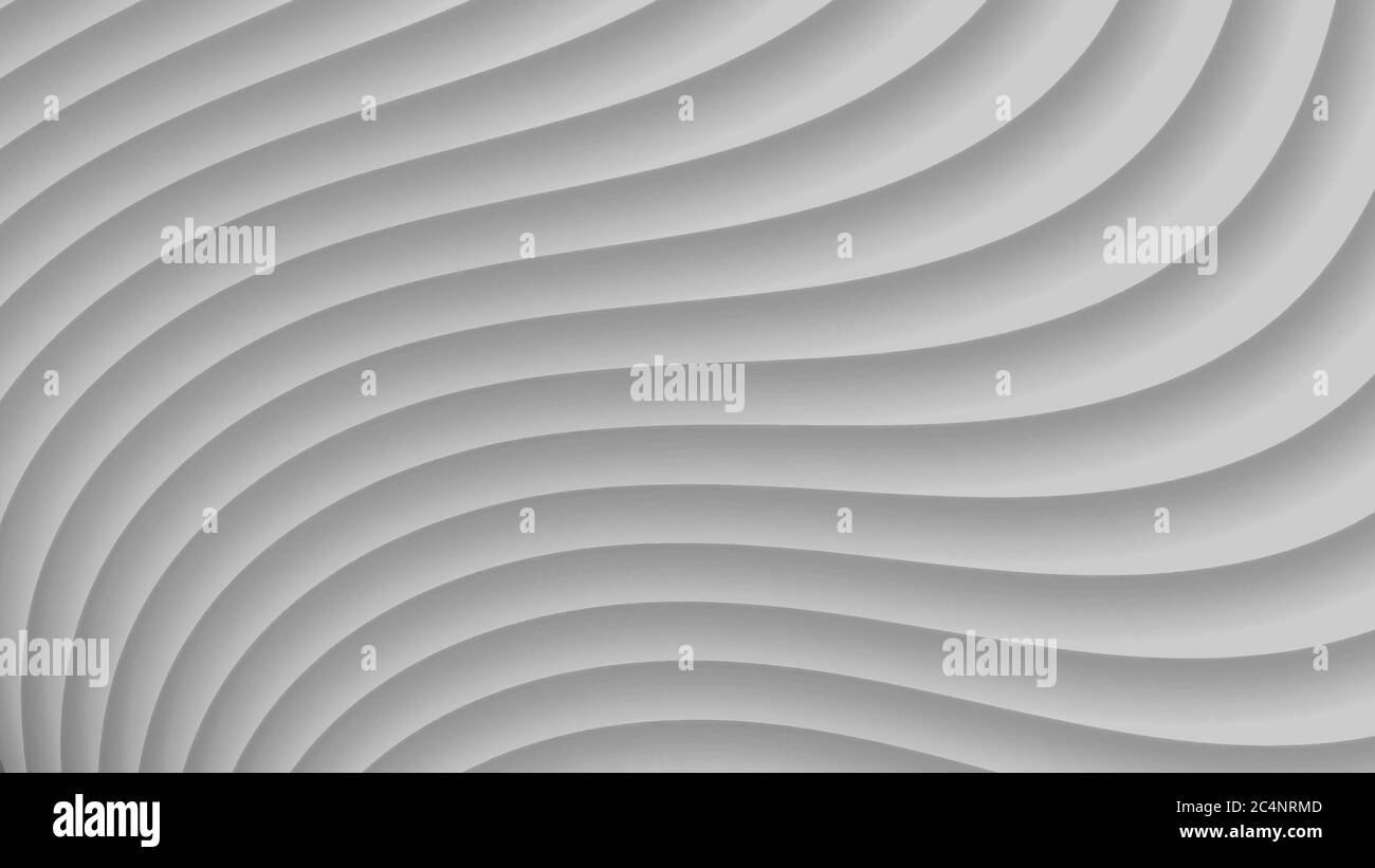 Abstract background of gradient curves in gray colors Stock Vector ...