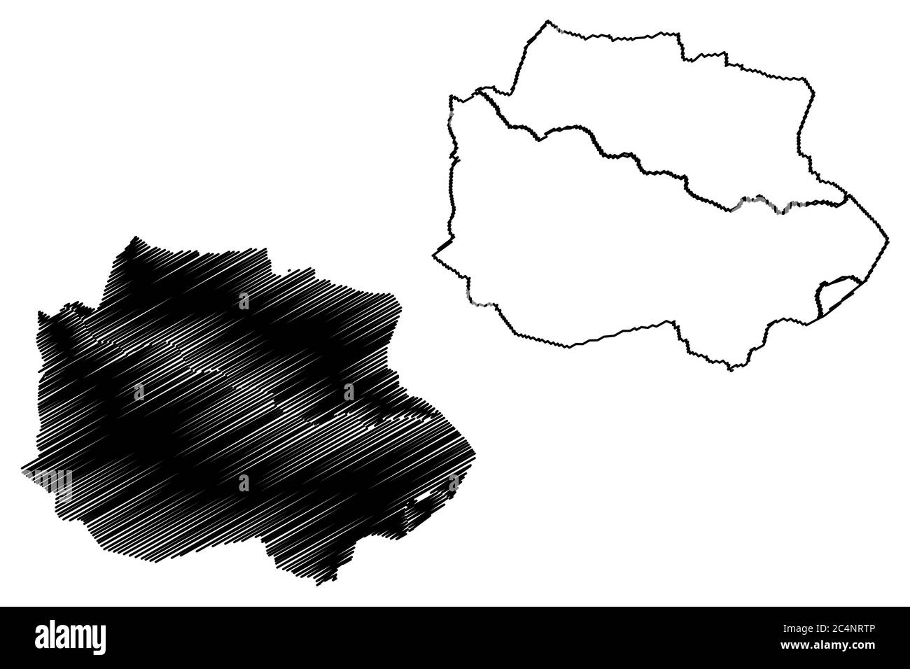 Nashik City (Republic of India, Maharashtra State) map vector ...