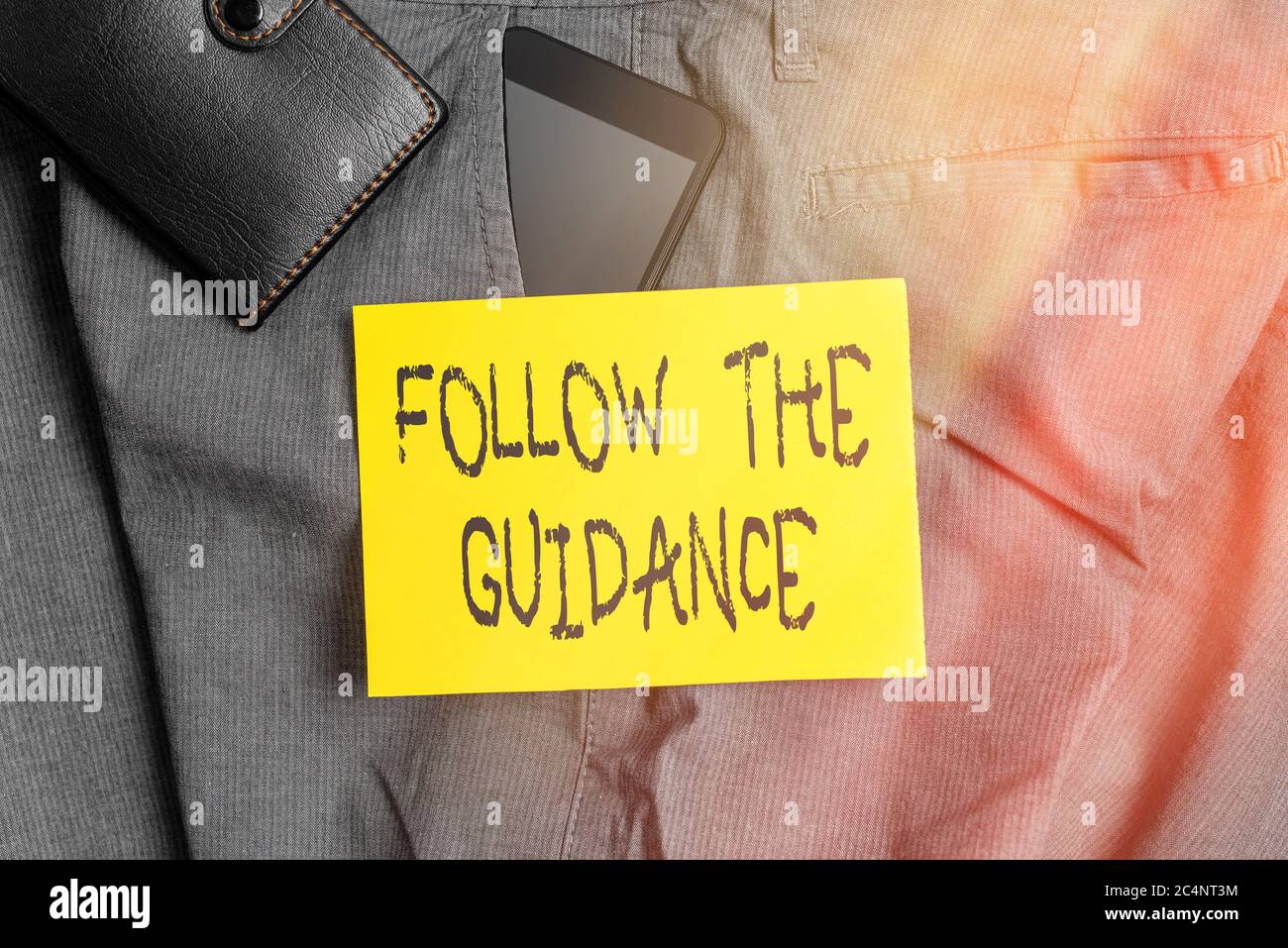 Word writing text Follow The Guidance. Business photo showcasing ...