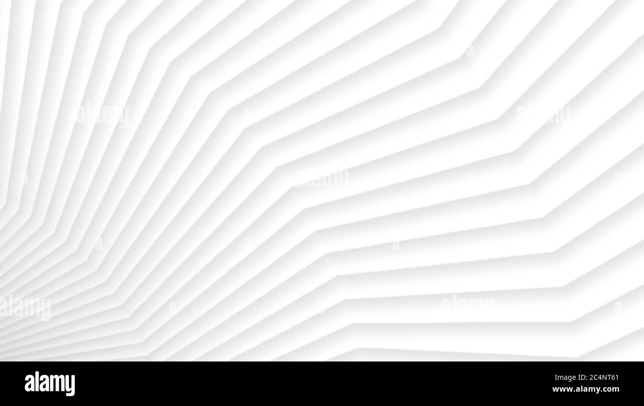 Abstract background of gradient broken lines in white colors Stock ...