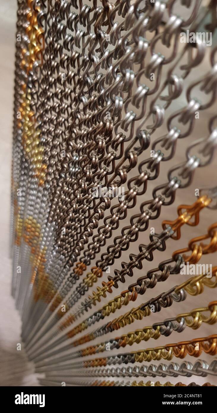 Silver chain link necklace hi-res stock photography and images - Alamy