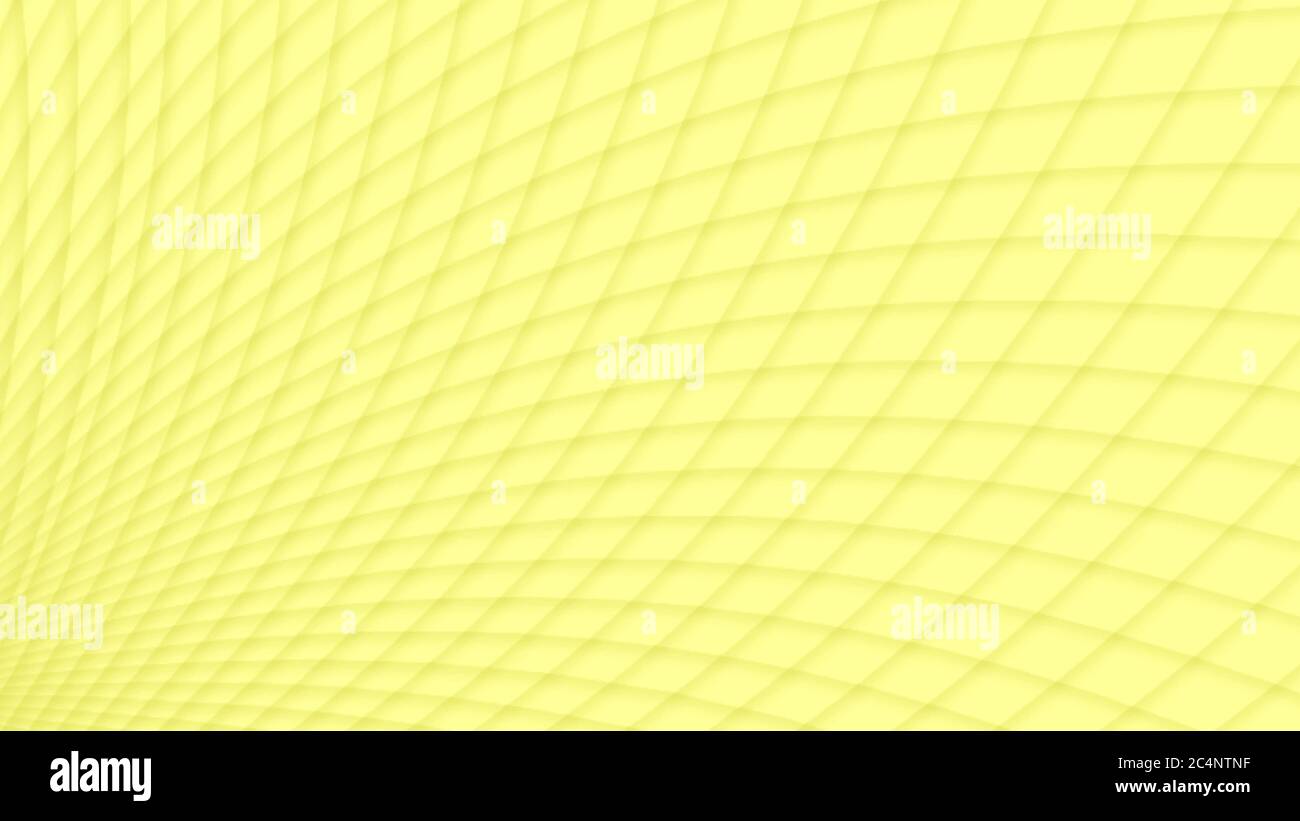 Abstract background of intersected gradient curves in yellow colors ...