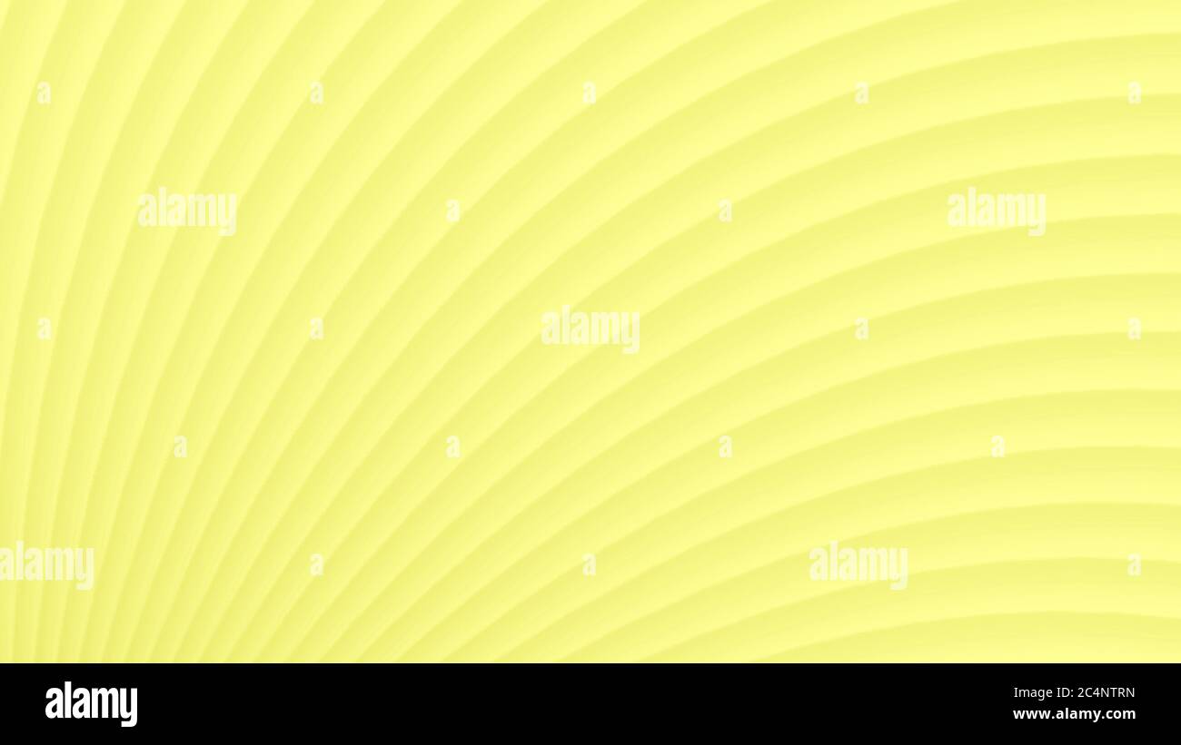 Abstract background of gradient curves in yellow colors Stock Vector ...