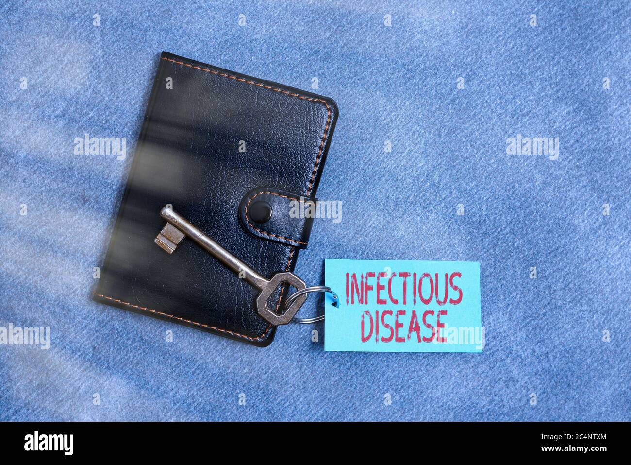 Handwriting text writing Infectious Disease. Conceptual photo caused by ...