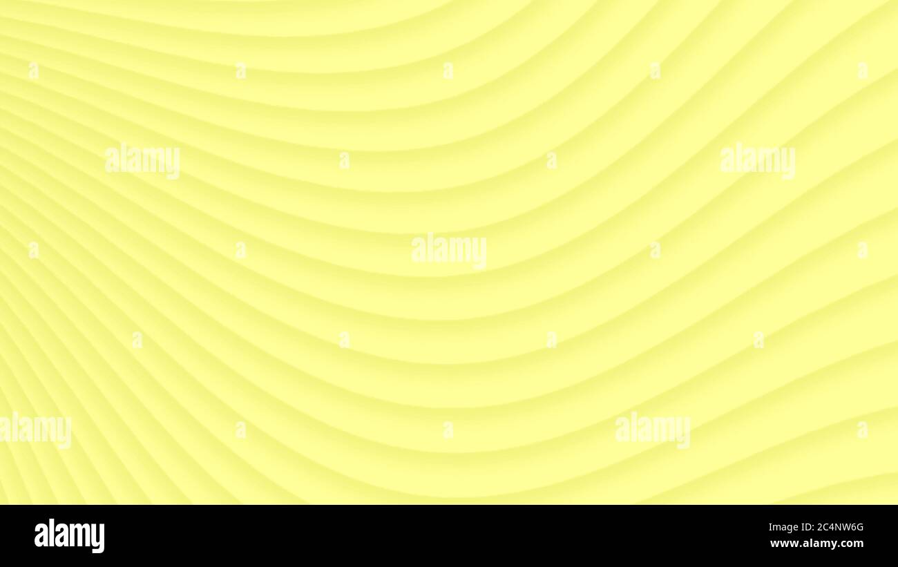 Abstract background of gradient curves in yellow colors Stock Vector ...