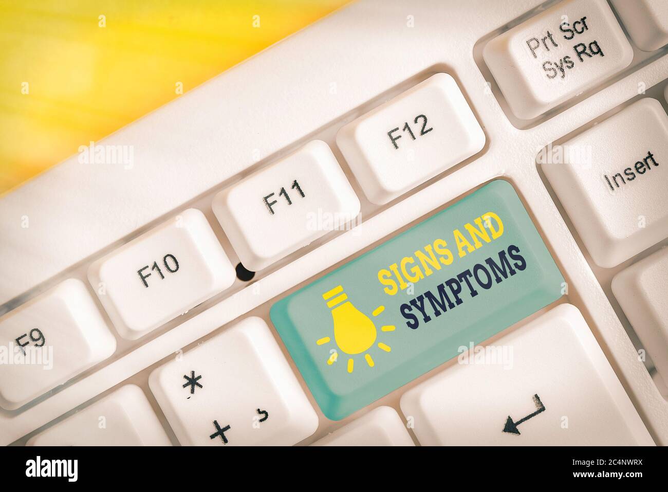 Word writing text Signs And Symptoms. Business photo showcasing ...