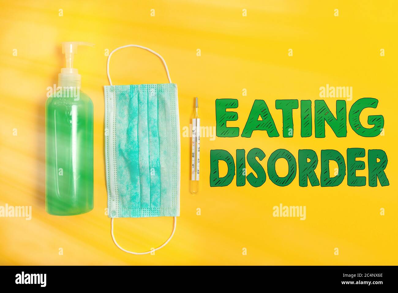 Conceptual hand writing showing Eating Disorder. Concept meaning ...