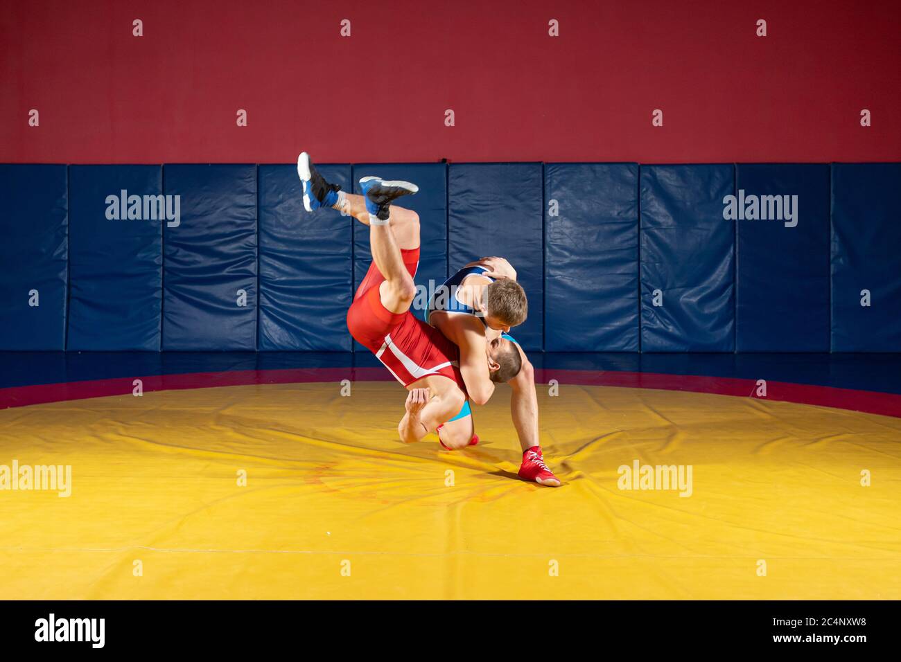 Aerial top view young strong hi-res stock photography and images - Alamy