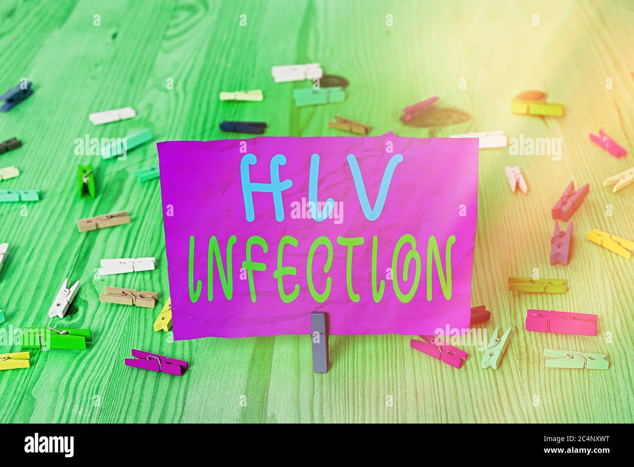 Handwriting text writing Hiv Infection. Conceptual photo A disease of ...