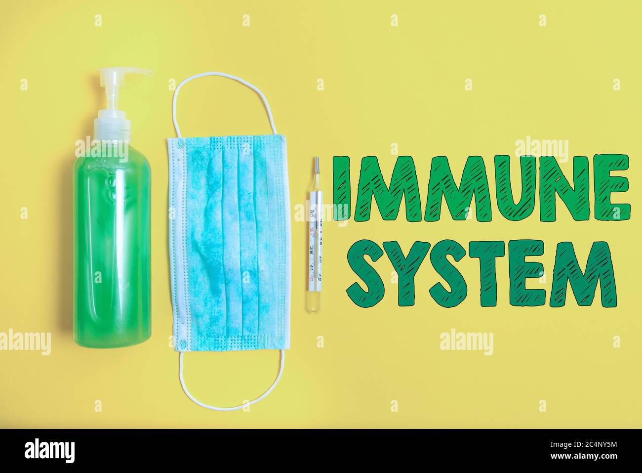 Conceptual hand writing showing Immune System. Concept meaning Complex ...