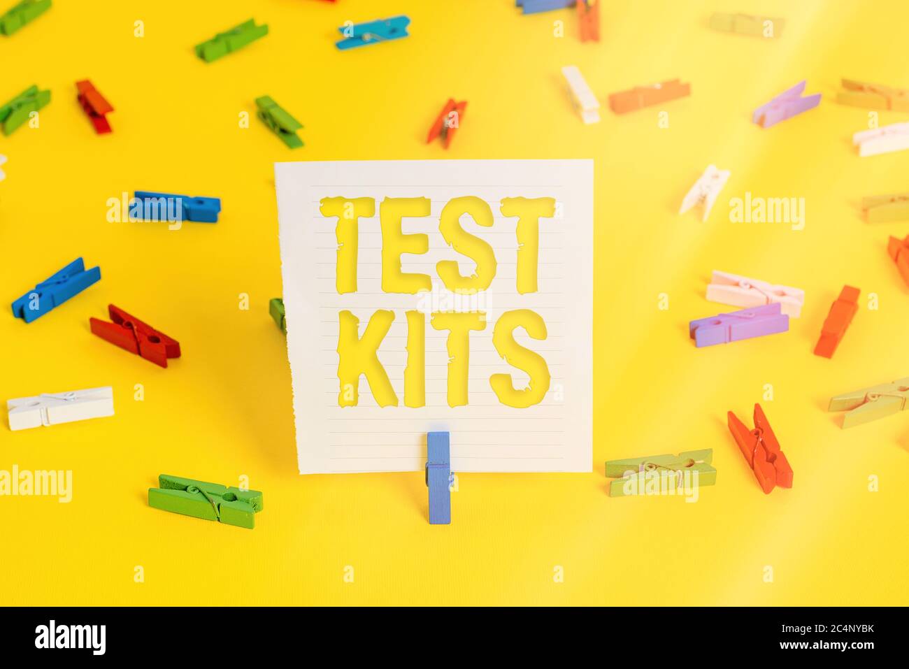 Conceptual hand writing showing Test Kits. Concept meaning tools used ...