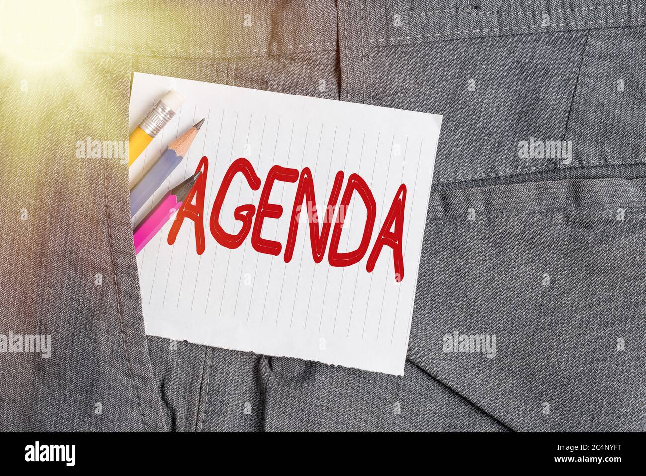 Word writing text Agenda. Business photo showcasing list of meeting ...