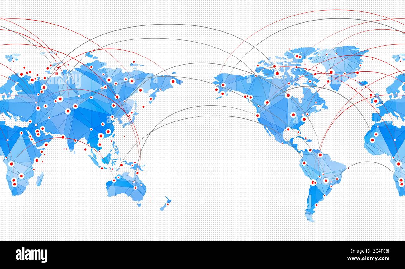 Map of World Stock Vector Image & Art - Alamy