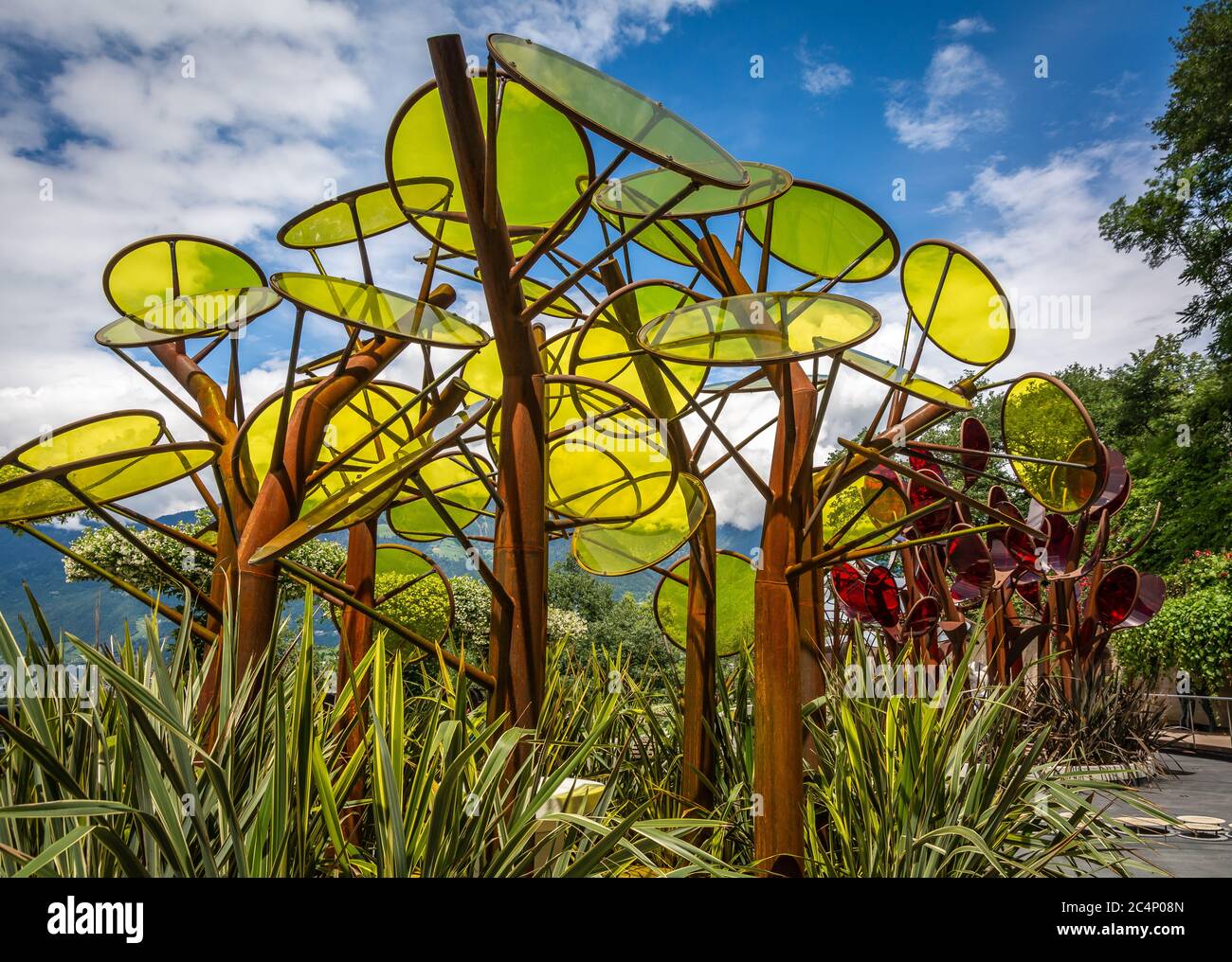Meranos Gardens Of Trauttmansdorff Castle High Resolution Stock ...