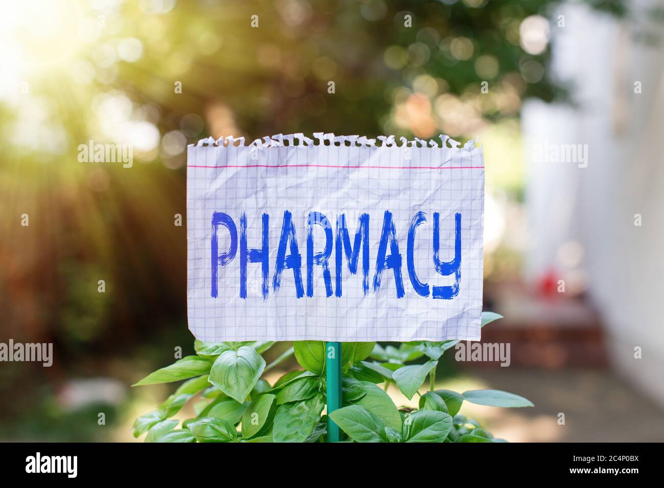 Handwriting text Pharmacy. Conceptual photo the practice of ...