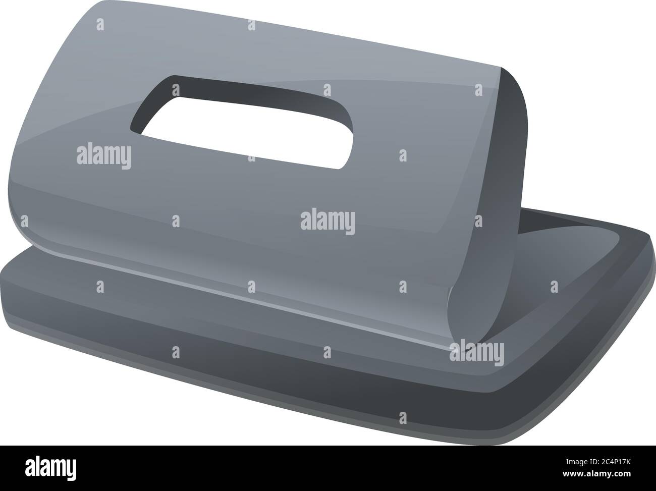 Document hole puncher icon. Cartoon of document hole puncher vector ...