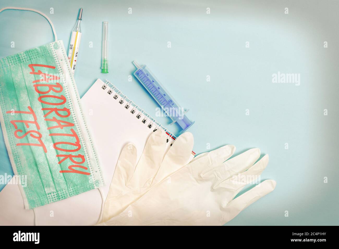 Conceptual hand writing showing Laboratory Test. Concept meaning ...