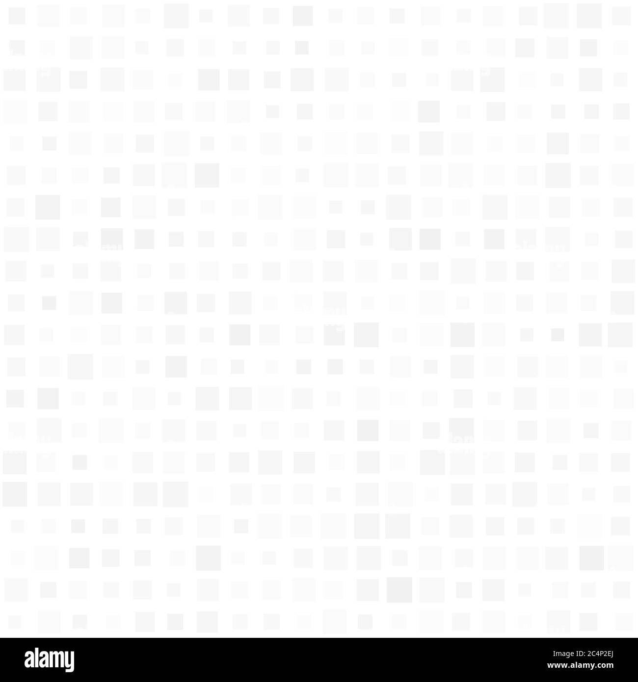 Abstract seamless pattern of small squares in various sizes or pixels ...