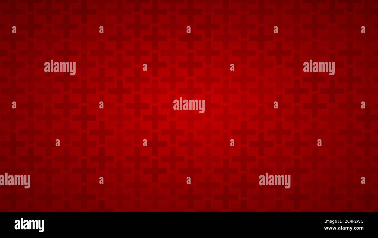 Abstract background of crosses in shades of red colors Stock Vector ...