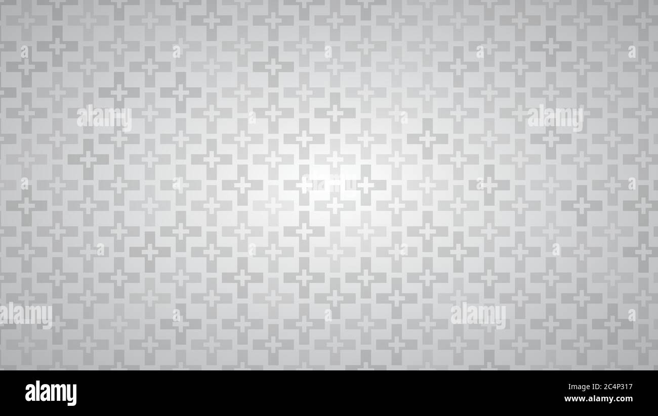 Abstract background of crosses in shades of gray colors Stock Vector ...
