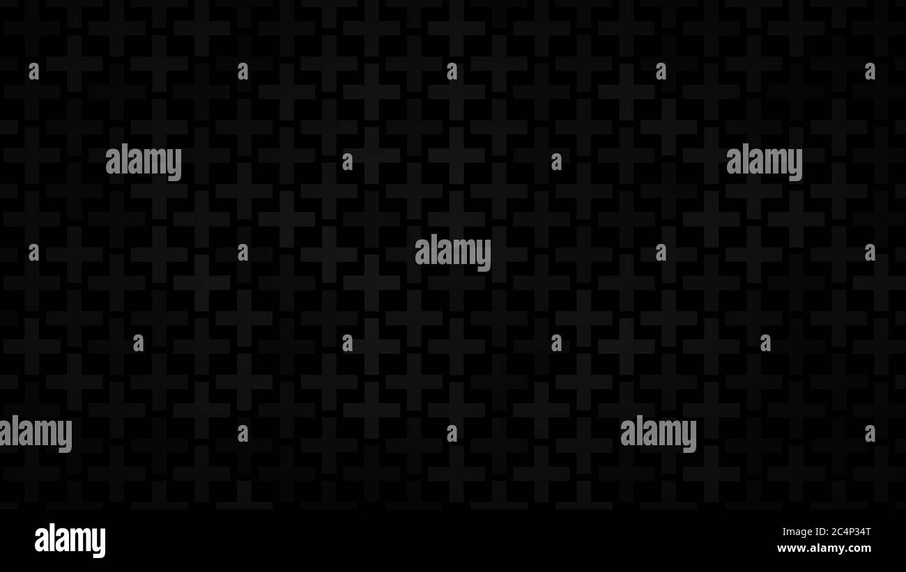 Abstract background of crosses in shades of black colors Stock Vector ...