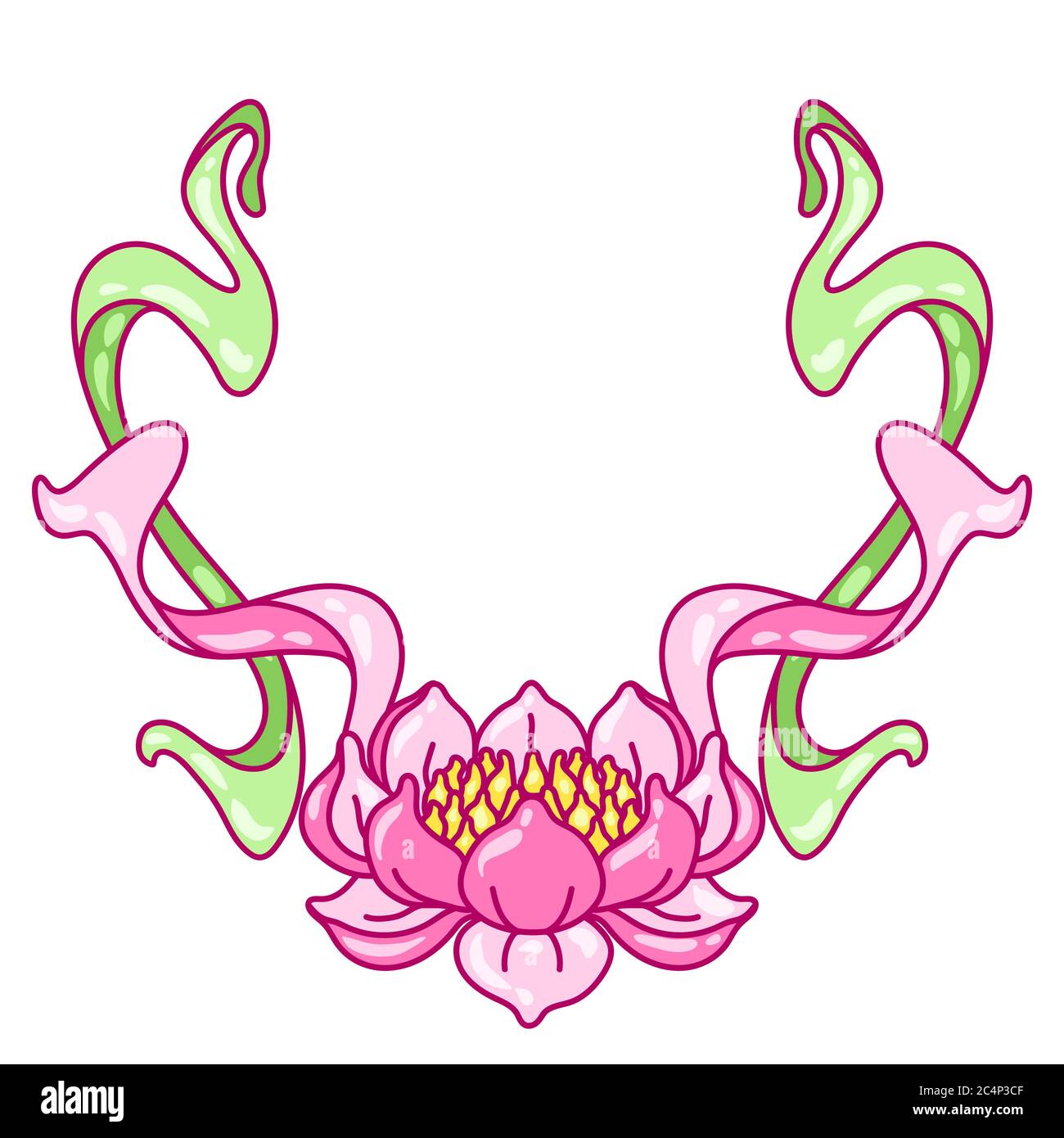 Art Nouveau Painting Stock Vector Images - Alamy