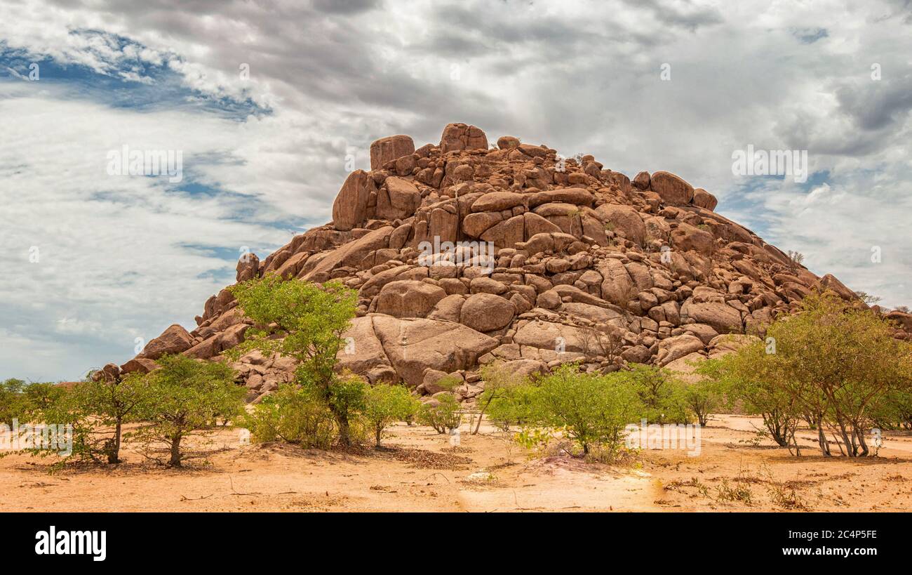 Kopje, Damaraland, Namibia Stock Photo - Alamy